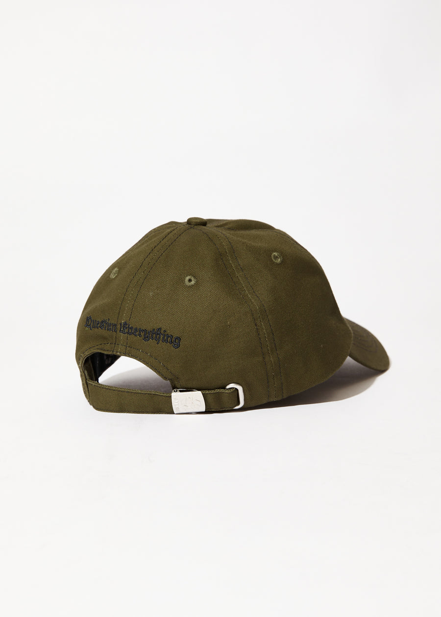 AFENDS Mens Core - Six Panel Cap - Military - Afends AU.