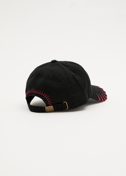 AFENDS Mens Spinal - Six Panel Cap - Black