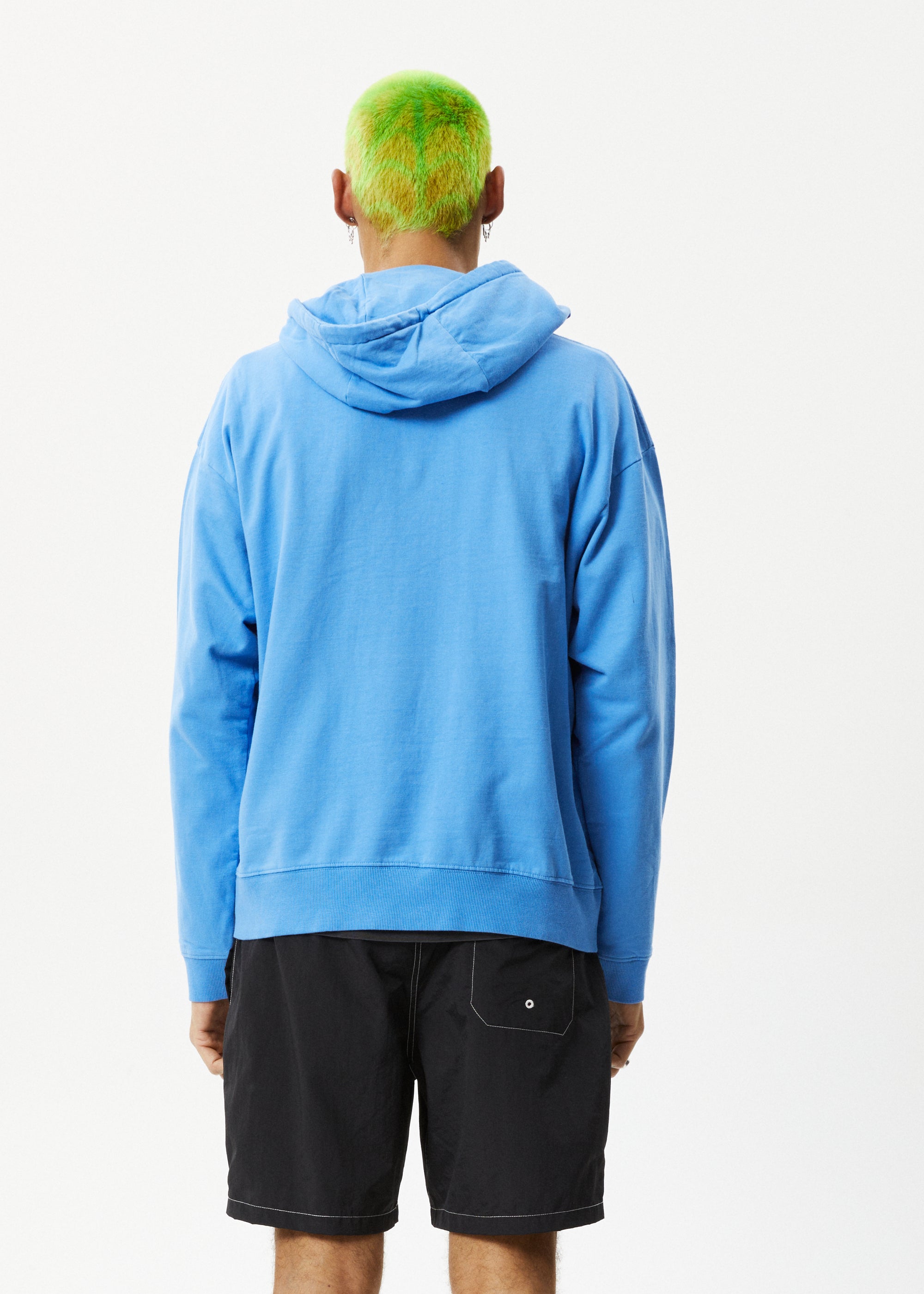 AFENDS Mens Solar System - Logo Hoodie - Arctic - Afends AU.